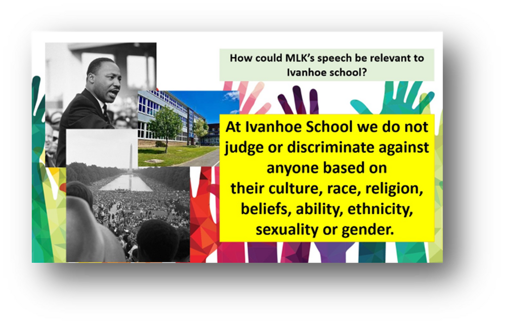 Diversity Calendar - Martin Luther King | Ivanhoe School